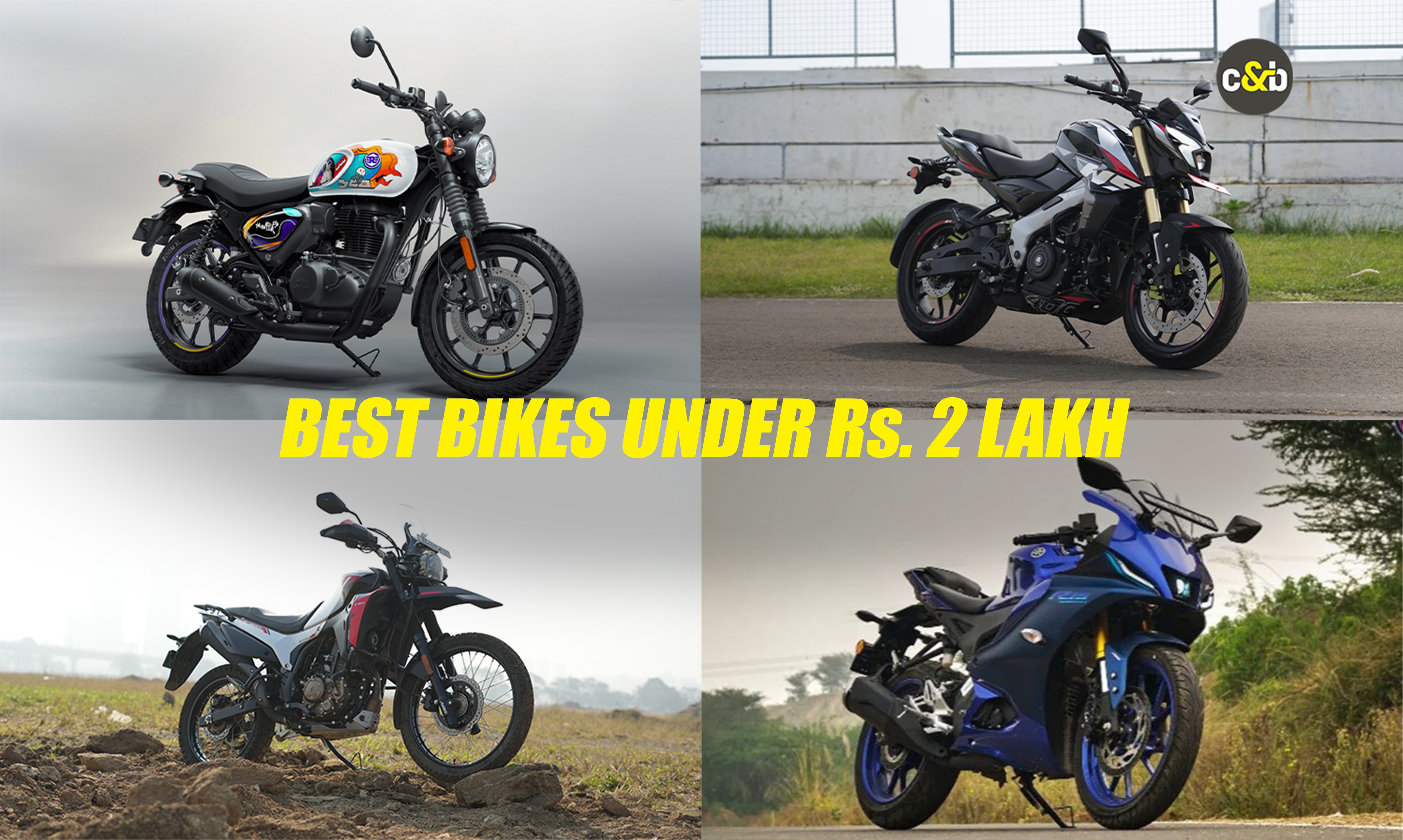 Best Bikes Under Rs. 2 Lakh In India