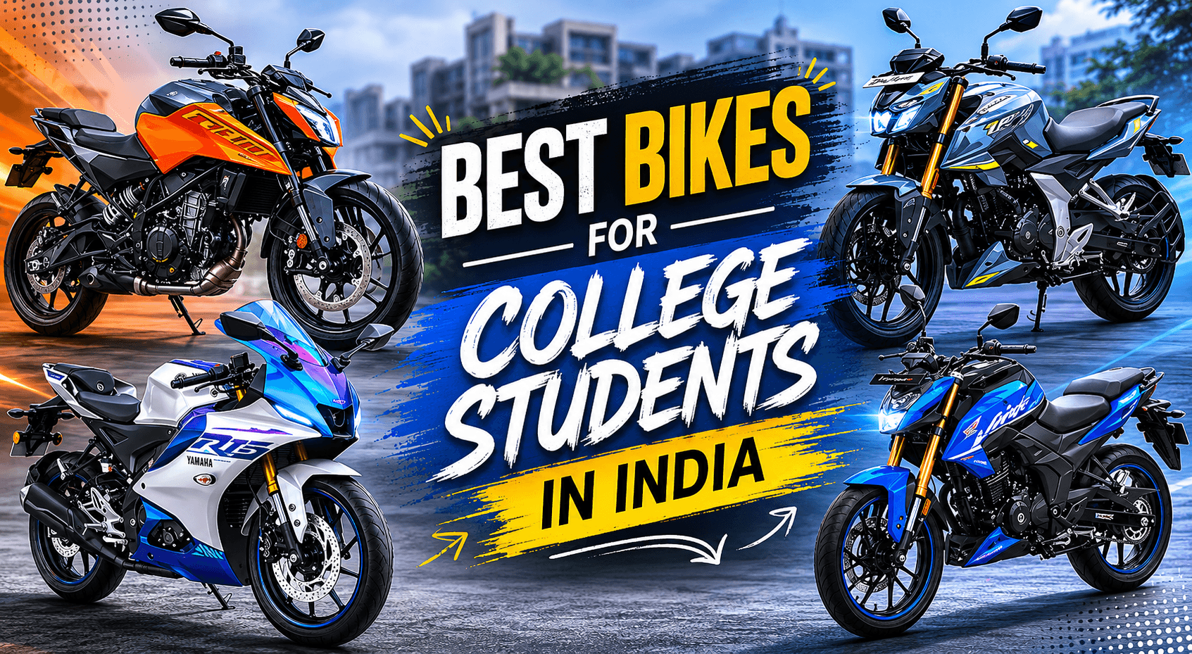 Best Bikes for College Students in India