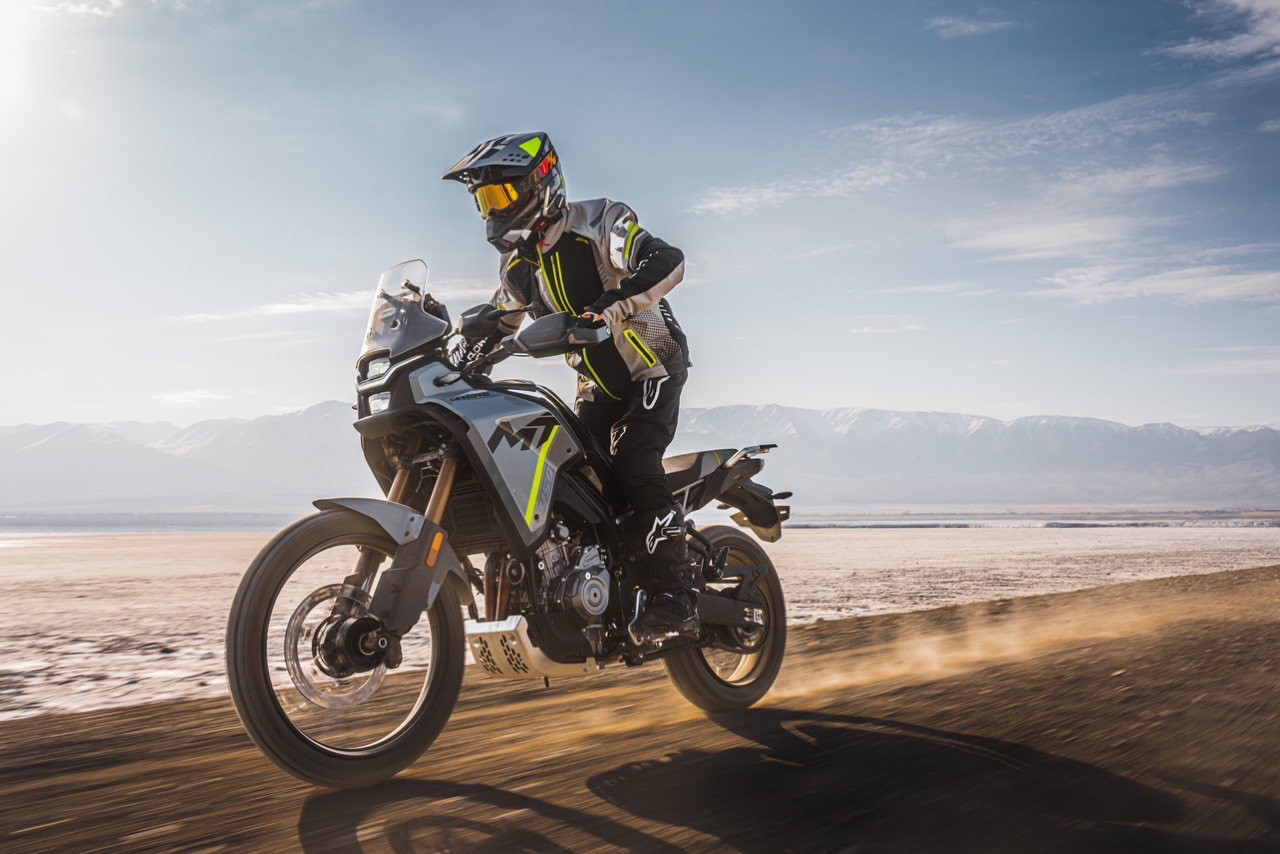 EICMA 2023 CFMoto 450 MT Adventure Motorcycle Revealed All About The EICMA 2023 CFMoto 450 MT Adventure Motorcycle Revealed All About The