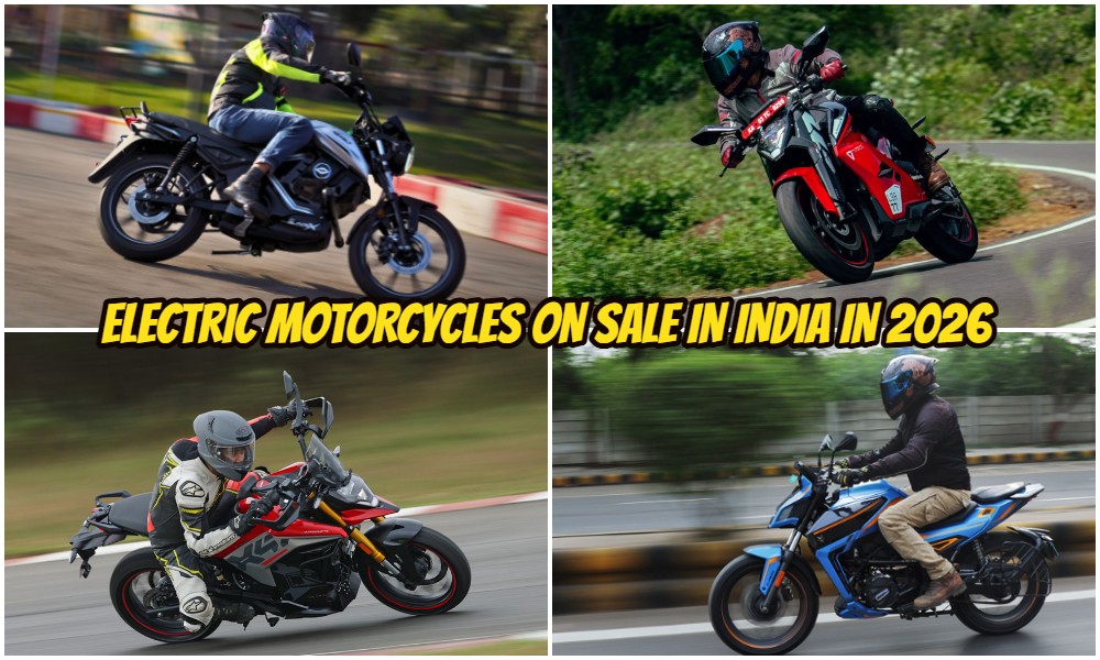 Electric Motorcycles on Sale in India in 2026