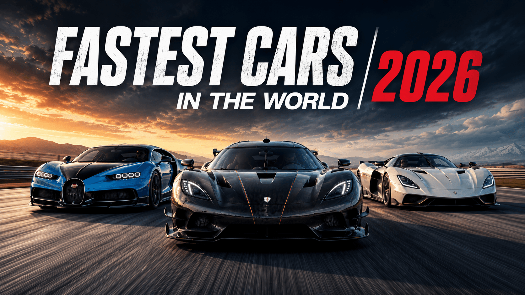 Fastest Cars in the World 2026