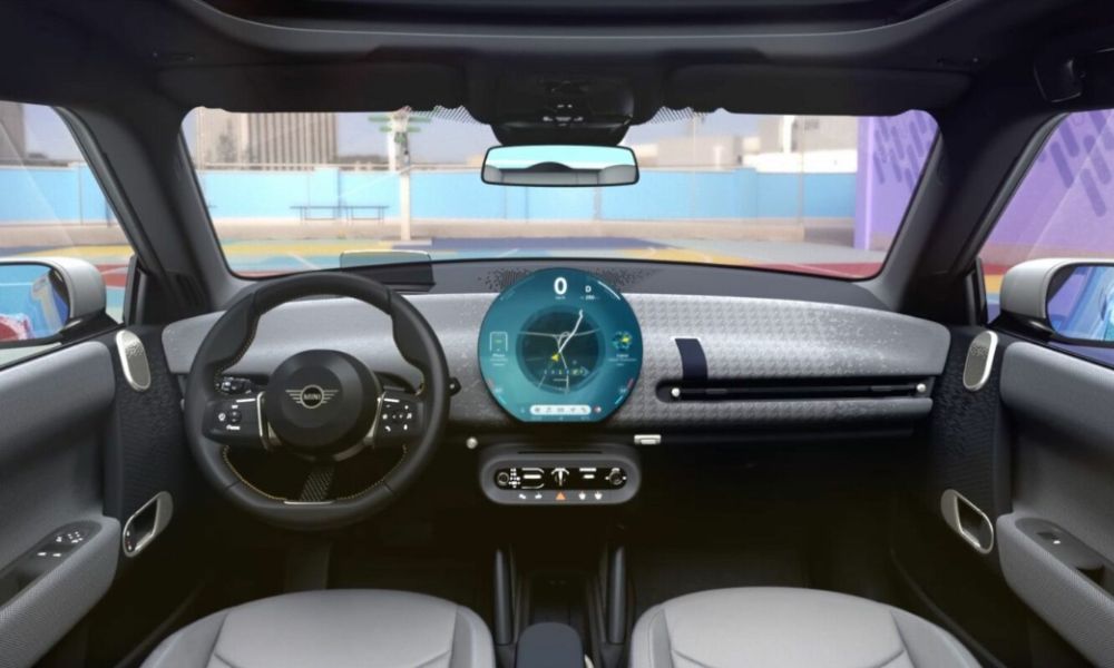 New Mini Cooper EV Cabin Revealed With Refreshed Design Approach - All ...