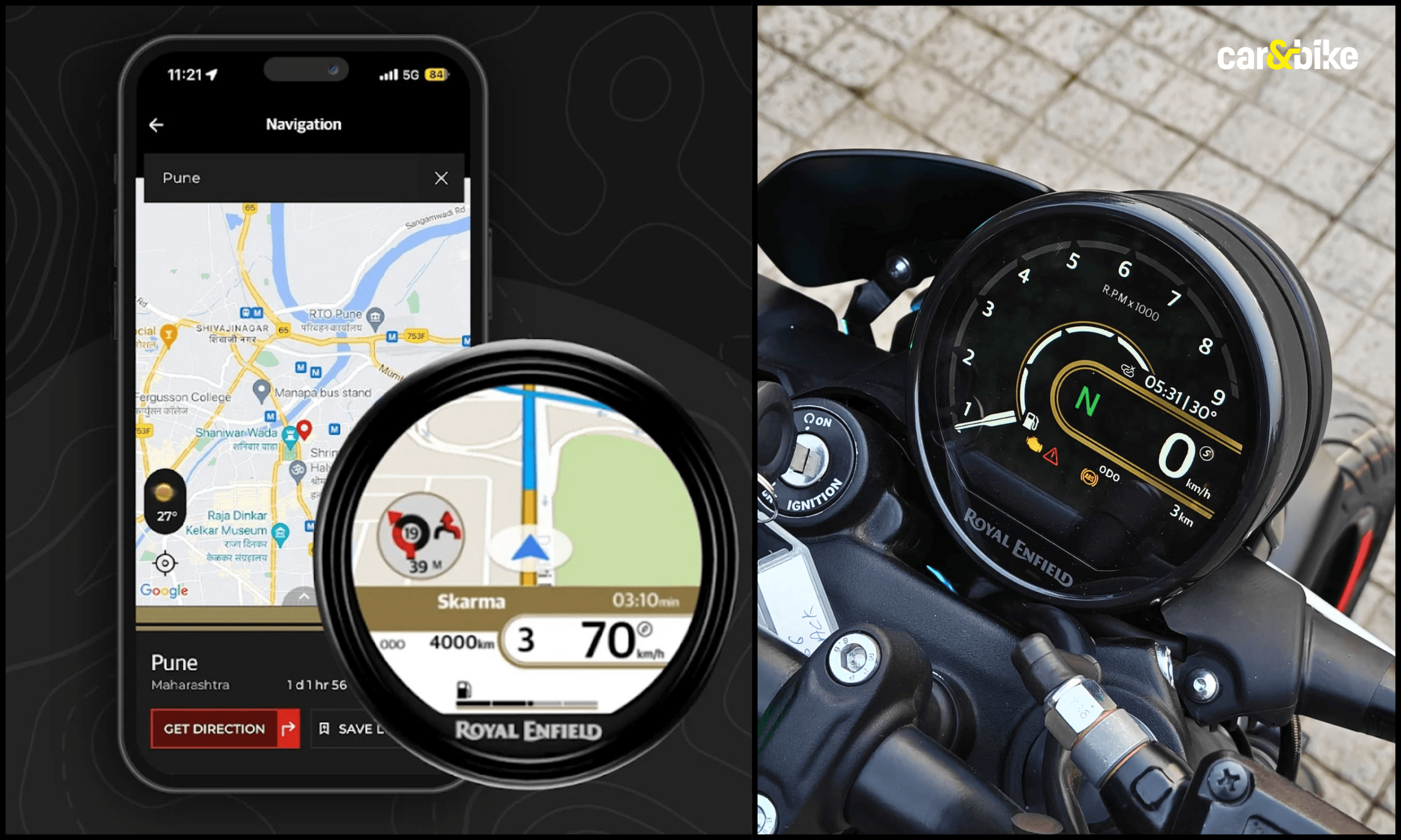 Royal Enfield App Updated: Navigation Now Works With Phone Screen Locked