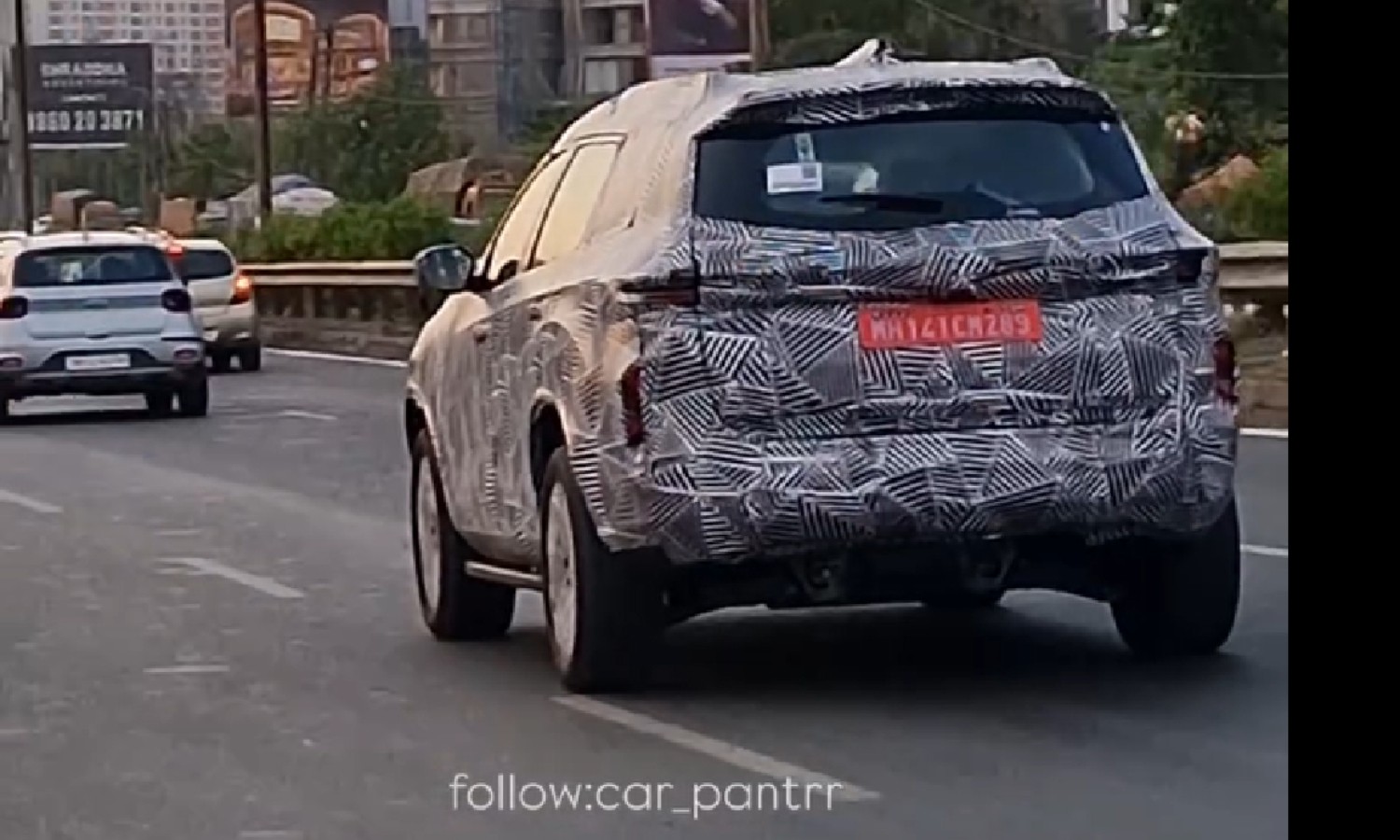 Tata Safari EV Spied Testing; Debut Likely In 2026