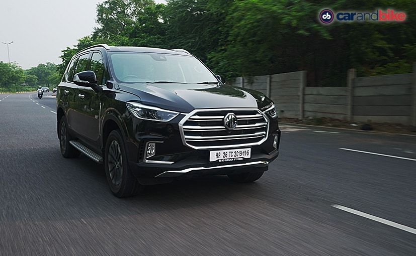 MG Gloster SUV Launch Date Revealed