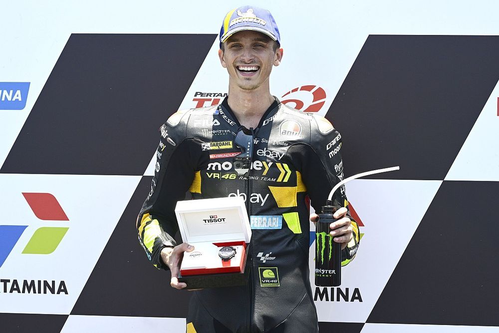 Luca Marini Breaks Lap Record To Seize Pole At MotoGP Indonesian Grand ...