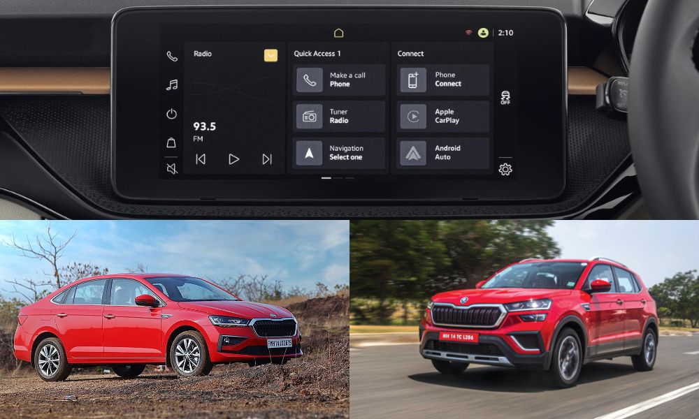 Skoda Reintroduces 10.0-Inch Touchscreen Infotainment In Kushaq And ...