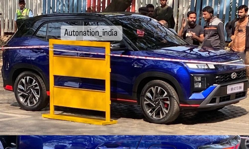 Hyundai Creta N Line Spied During TVC Shoot Prior To Its Launch