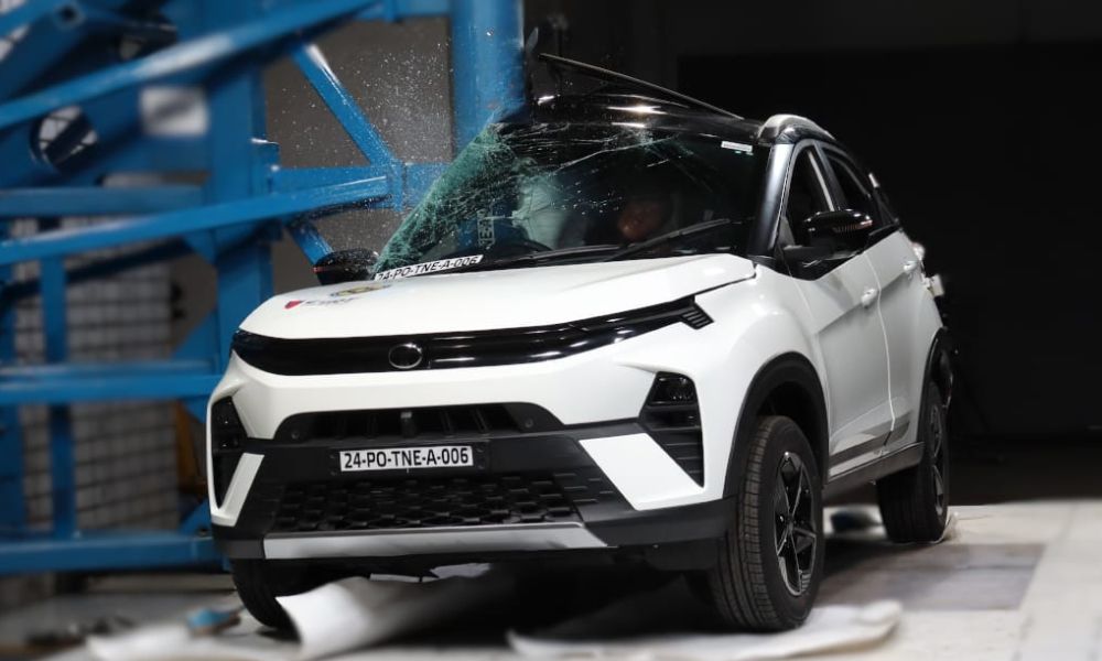 Tata Nexon ICE Awarded 5 Stars In Bharat NCAP Crash Test - All About ...