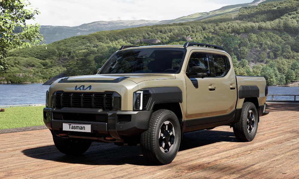 Kia Tasman Pickup Truck Unveiled; Gets ADAS, Panoramic Display