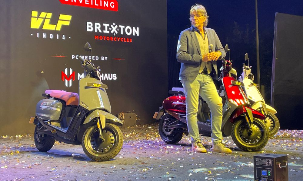 VLF Tennis Electric Scooter Launched In India At Rs 1.30 Lakh