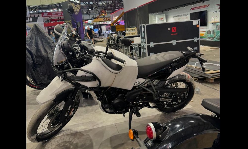 Royal Enfield Himalayan 450 Rally Spotted Undisguised Before Official ...