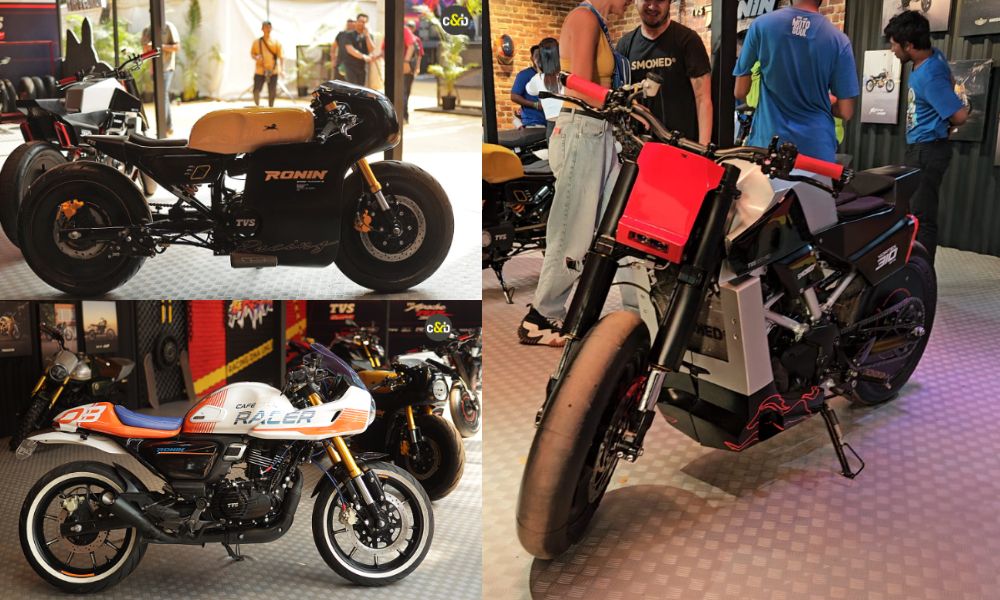 TVS Ronin, RTR 310-Based Custom Motorcycles Unveiled At MotoSoul 2024 ...