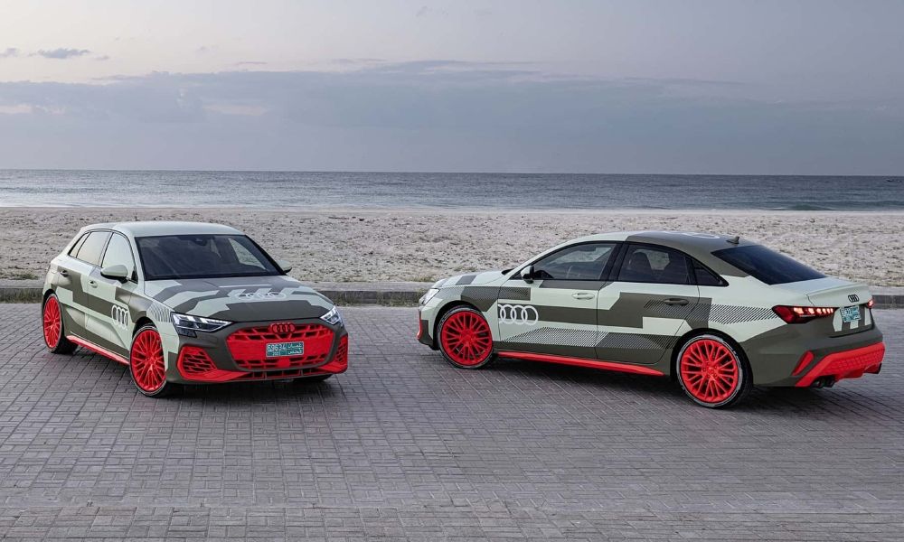 2025 Audi S3 Previewed With More Power And Styling Tweaks; Global Debut ...