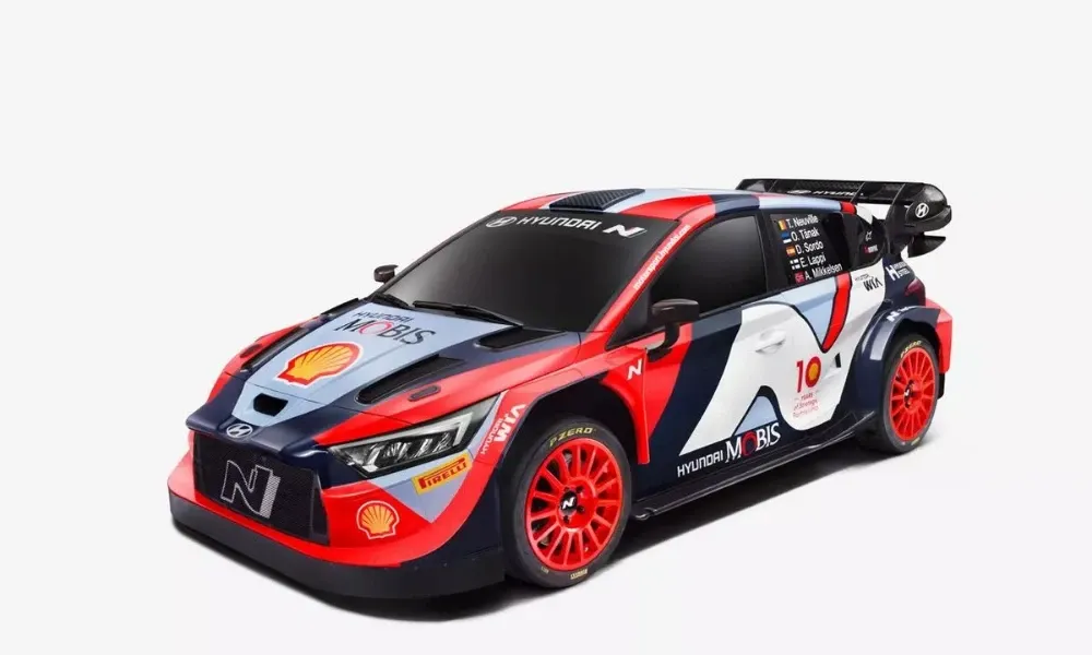 Hyundai Reveals New Livery For i20 N WRC Rally Car