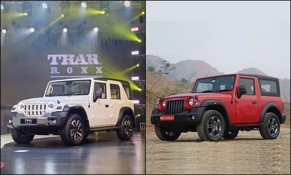 Mahindra Thar Roxx vs Mahindra Thar: What Are The Differences?