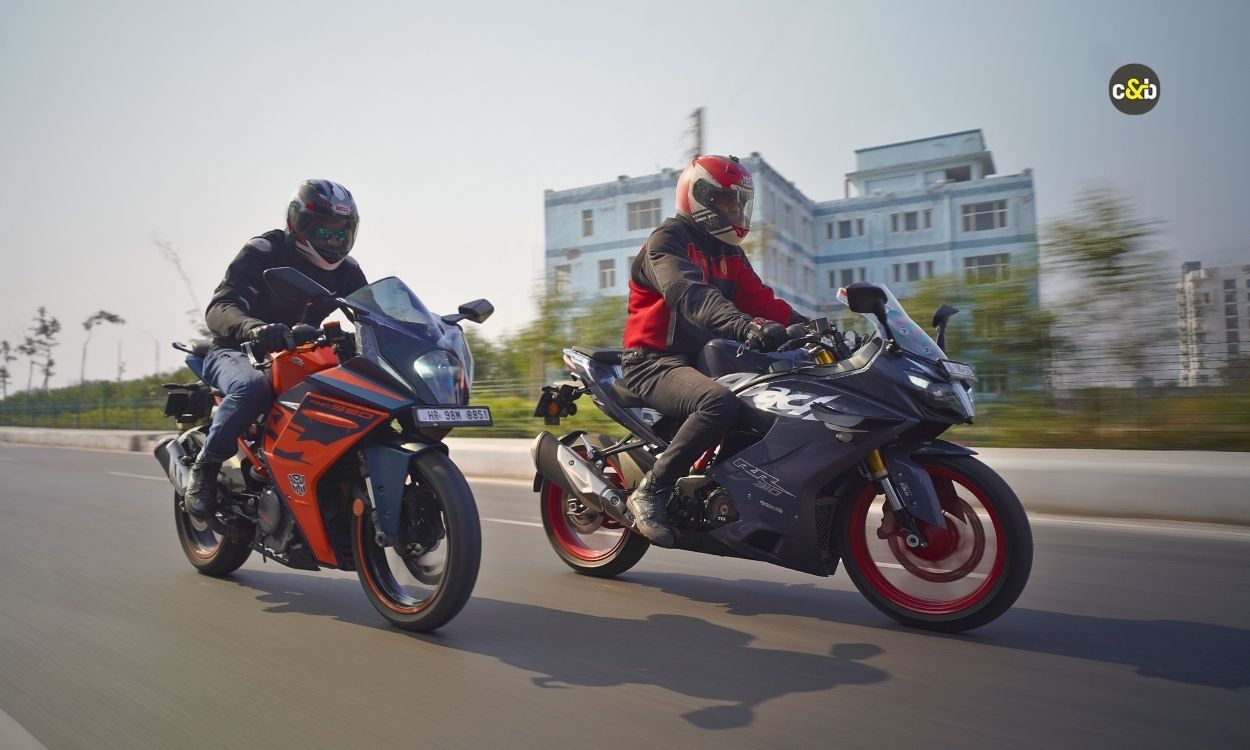 2024 TVS Apache RR 310 Vs KTM RC 390 Comparison Review