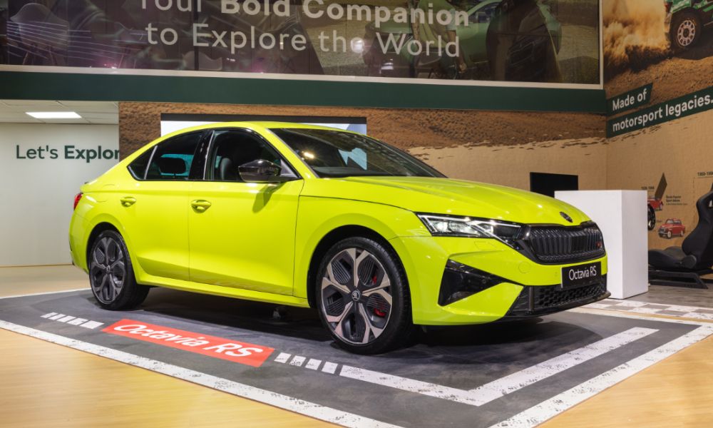 Bharat Mobility Expo 2025: Skoda Octavia RS Makes India Debut