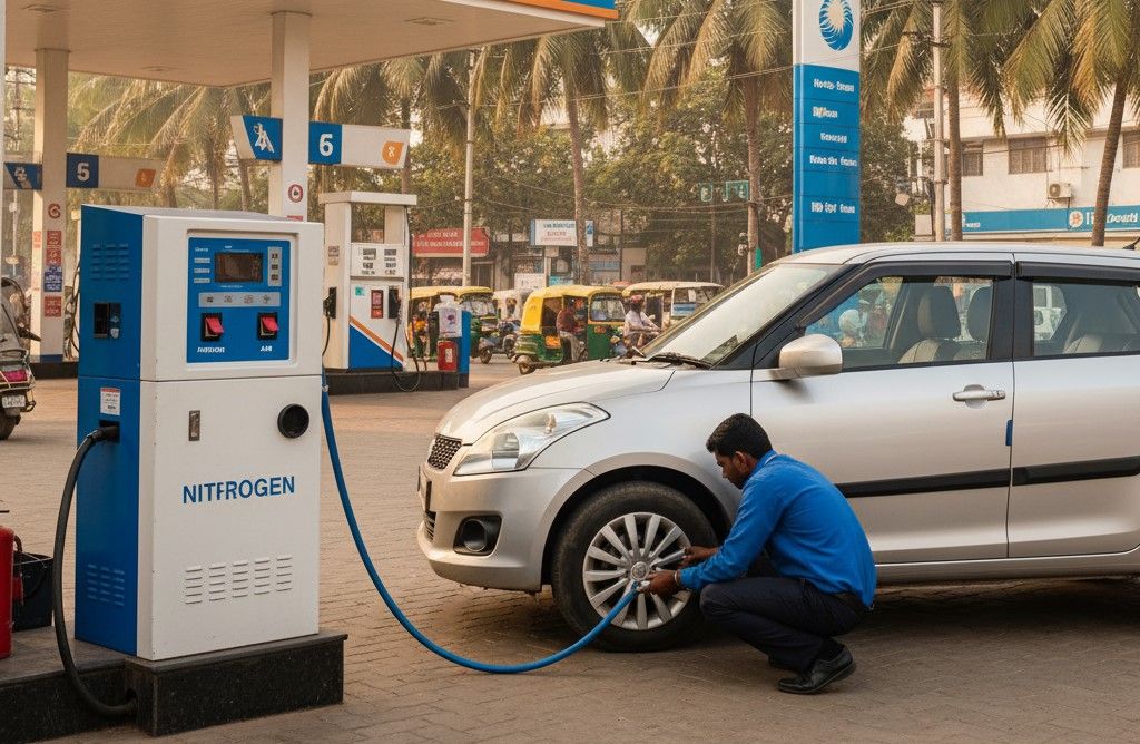 Nitrogen In Tyres: The Real Pros and Cons Explained