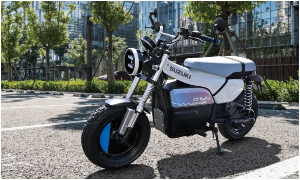 Suzuki E-VanVan Electric Motorcycle Concept To Be Showcased At Japan ...
