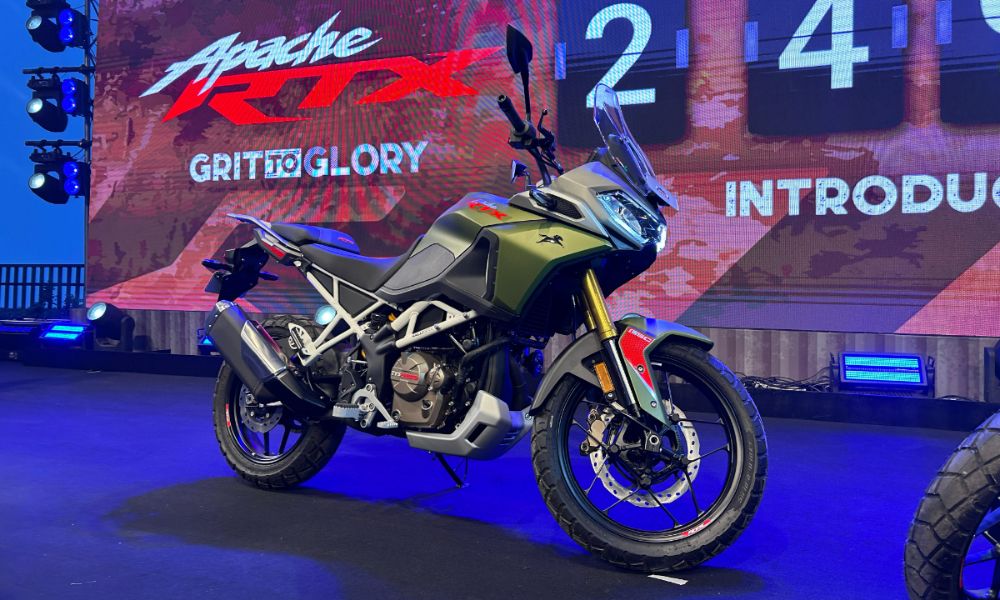 TVS Apache RTX 300 ADV India Launch Highlights: Price, Specification ...