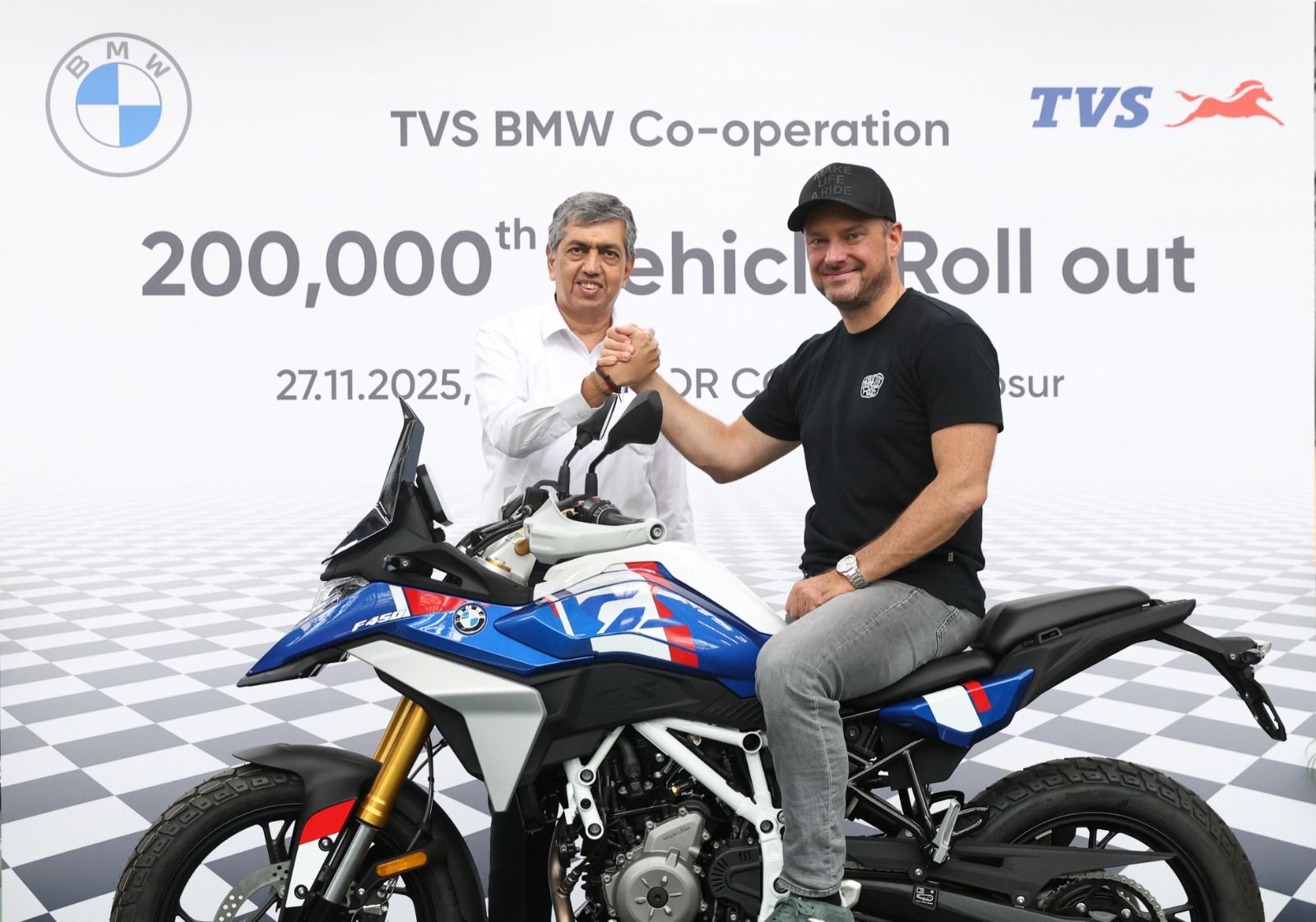 BMW F 450 GS Production Begins At TVS Plant