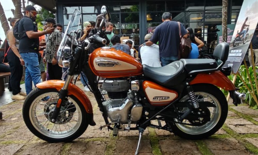 Royal Enfield Meteor 350 Sundowner Orange Edition: In Pictures