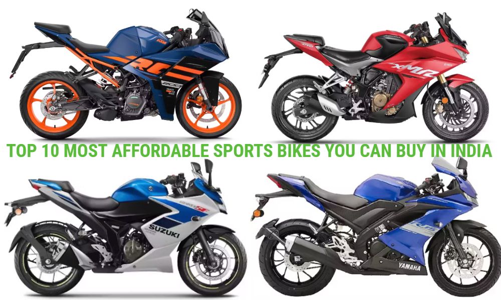 Top 10 Most Affordable Sports Bikes You Can Buy in India