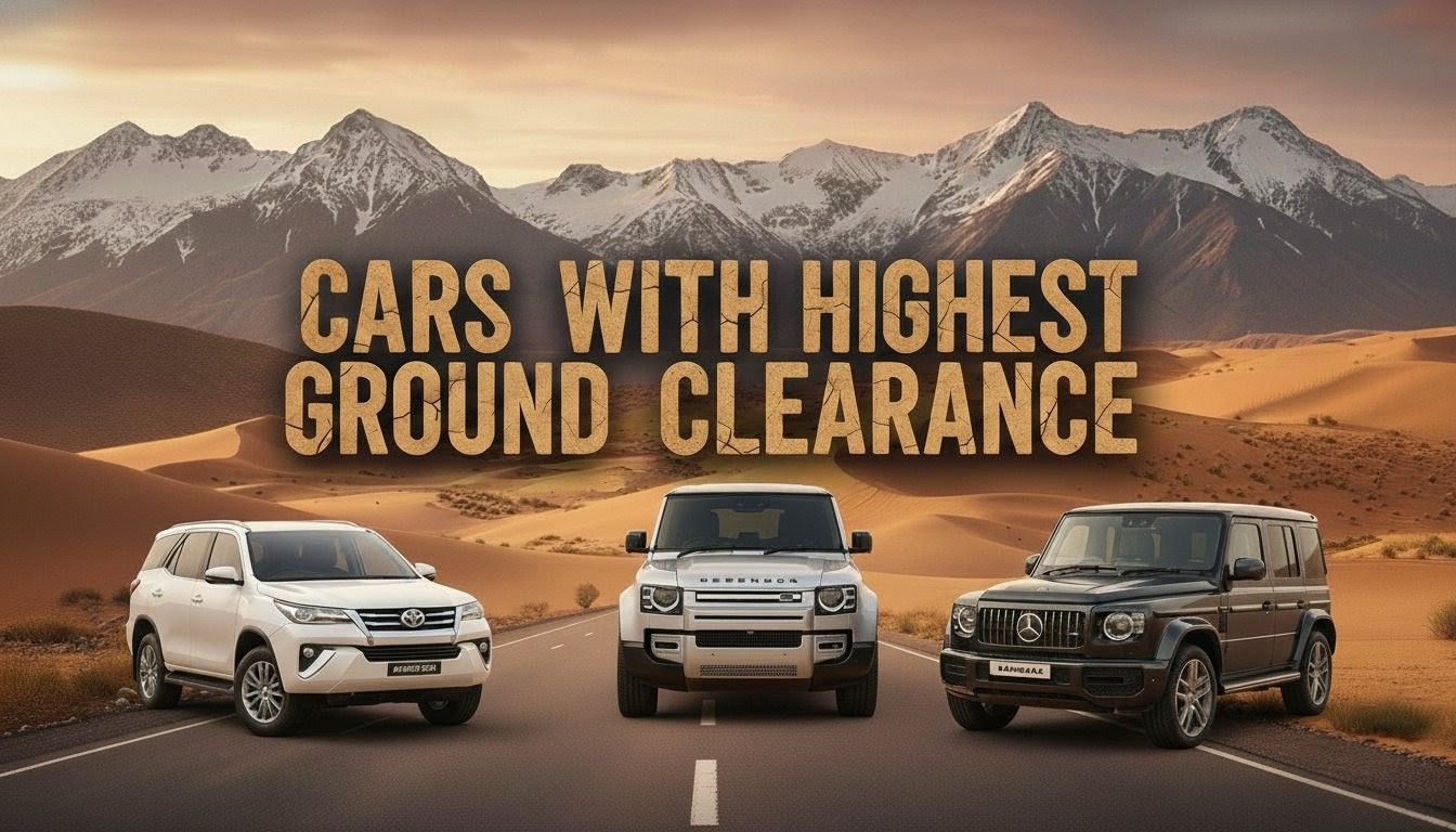 Cars With The Highest Ground Clearance In India