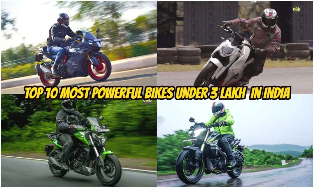 Top 10 Most Powerful Bikes Under 3 Lakh in India