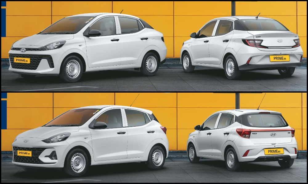 Hyundai Aura, Nios-Based Prime SD & Prime HB Taxis Launched In India