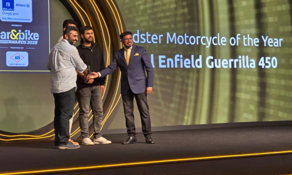 car&bike Awards 2025: Royal Enfield Guerrilla 450 Wins ‘Roadster ...