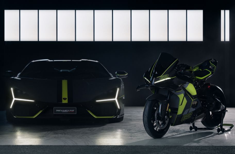 Revuelto-Inspired Ducati Panigale V4 Lamborghini Unveiled
