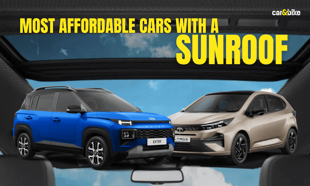 5 Most Affordable Cars With Sunroofs In India