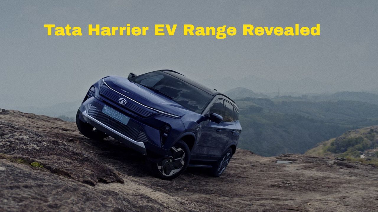 Tata Harrier EV Claimed Range Revealed Across All Variants