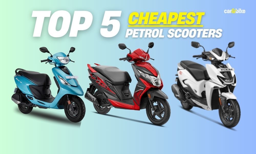 Top 5 Most Affordable Petrol Scooters You Can Buy In India