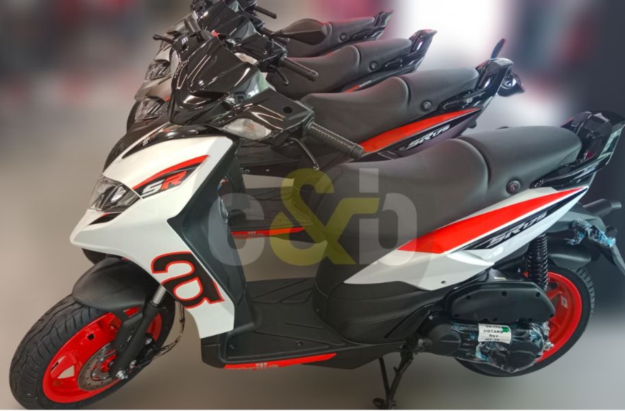 Aprilia SR 175 Images Leaked; Launch Imminent