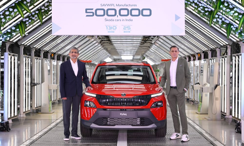 Skoda Auto India Crosses 5 Lakh Units Production Milestone