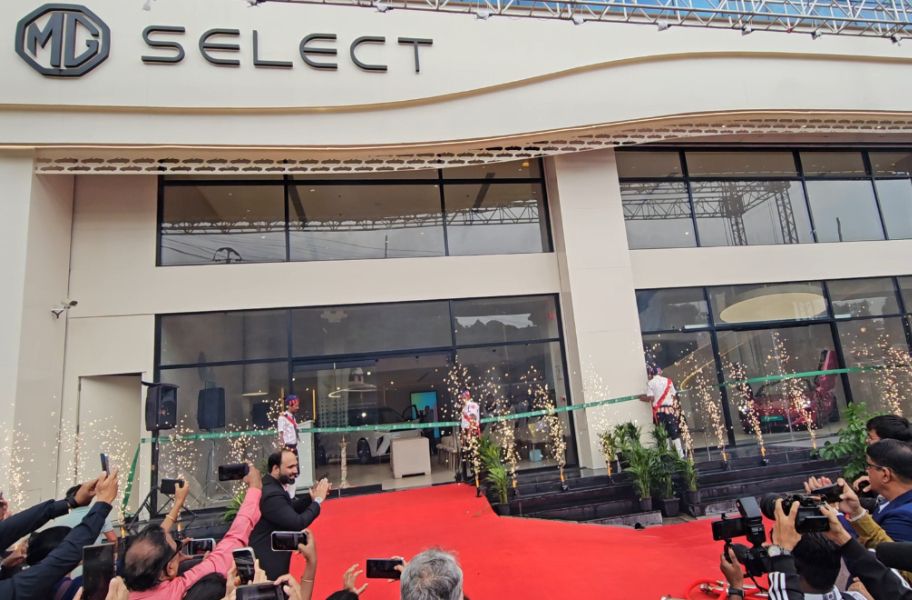 First MG Select Dealership Opened In Thane, Maharashtra