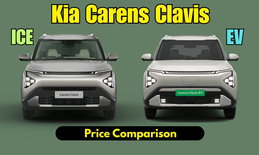 Kia Carens Clavis EV vs Carens Clavis ICE: Prices Compared