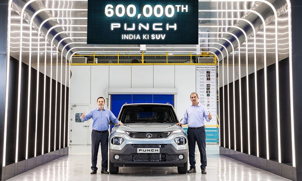 Tata Punch Surpasses 6 Lakh Units Production Milestone