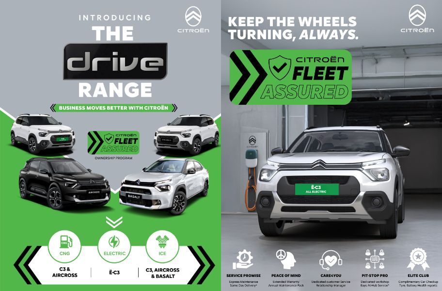 Citroen Announces ‘Drive’ Commercial Vehicle Range For B2B Customers In ...