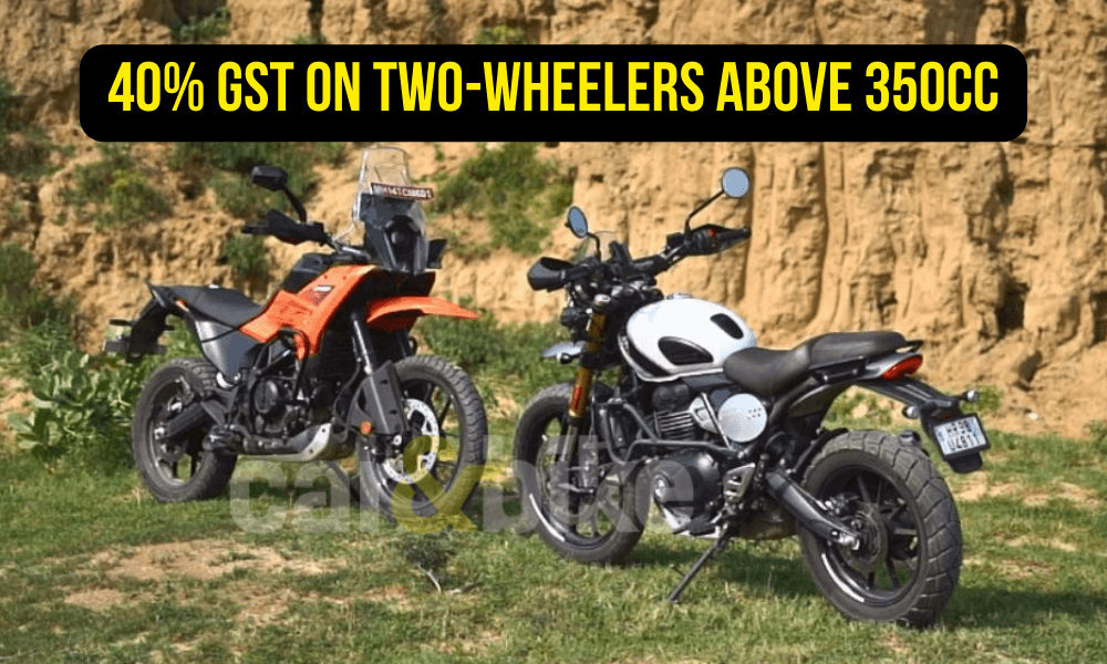GST Hiked To 40% On Motorcycles Above 350cc
