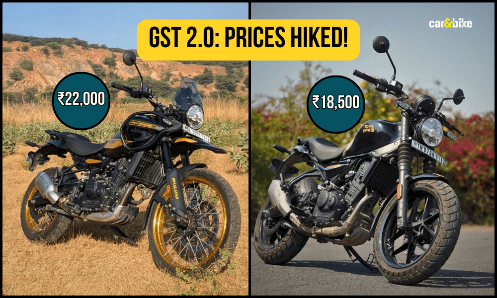 GST 2.0: Royal Enfield Himalayan, Guerrilla 450 Prices Increased By Up ...