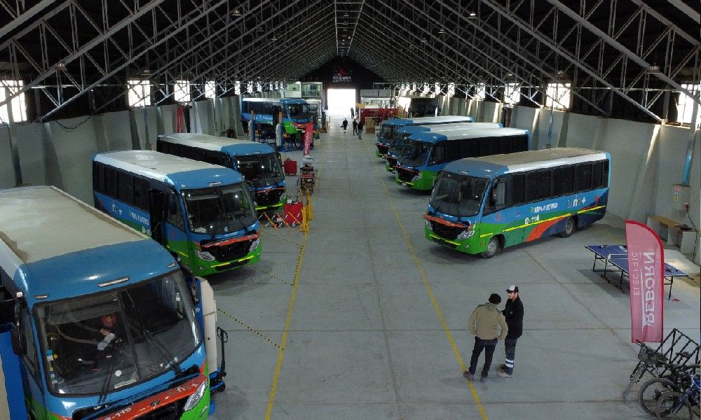 Chile's First Electric Bus Factory Aims To Ease Fossil Fuel Dependency