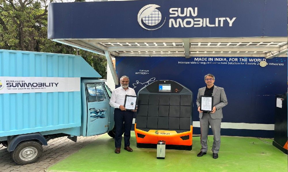 ARAI Completes Successful Evaluation Of SUN Mobility's EV Battery Swap ...