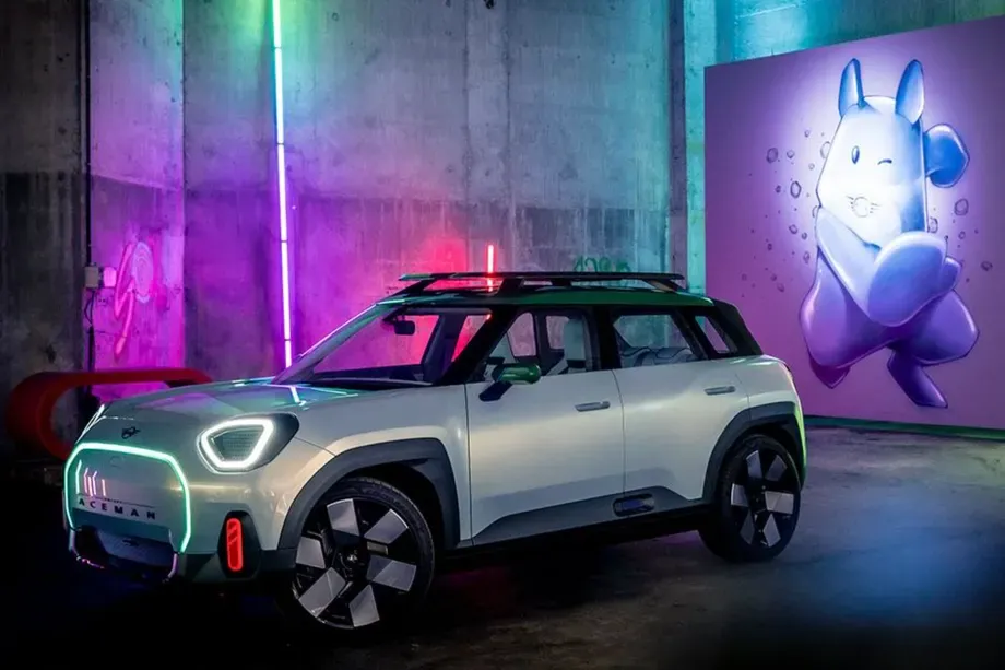 Mini Has A Pokemon Concept Car That Can Be Connected To A Video Game ...