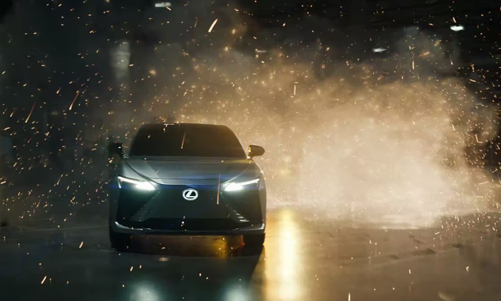 All-Electric Lexus RZ 450e Features In New Black Panther: Wakanda ...