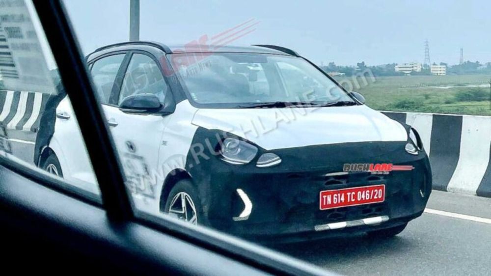 Hyundai Grand i10 Nios Facelift Spotted Testing In India