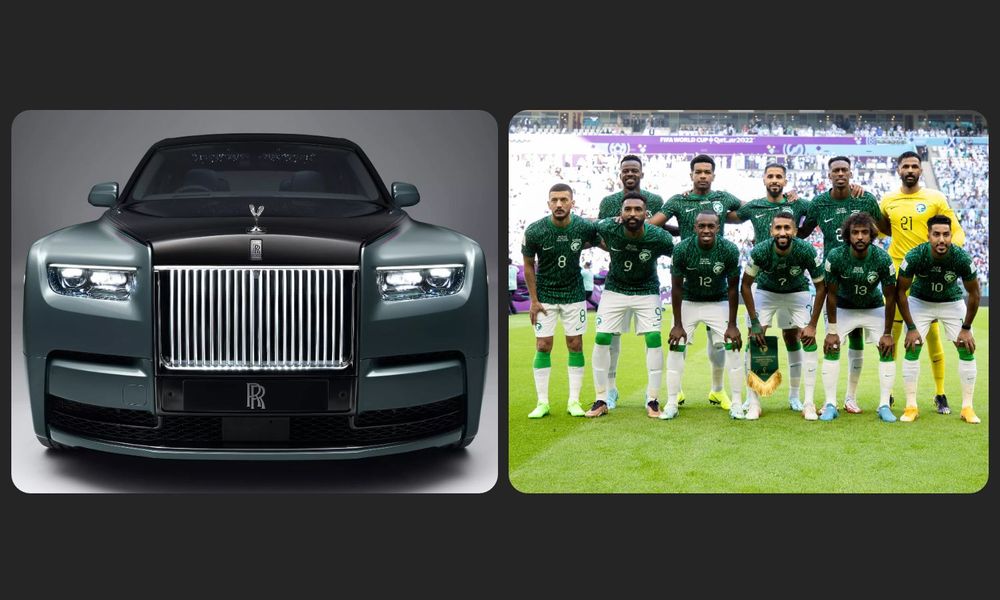 Saudi Arabian Football Players Gifted With Rolls Royce Phantoms After ...